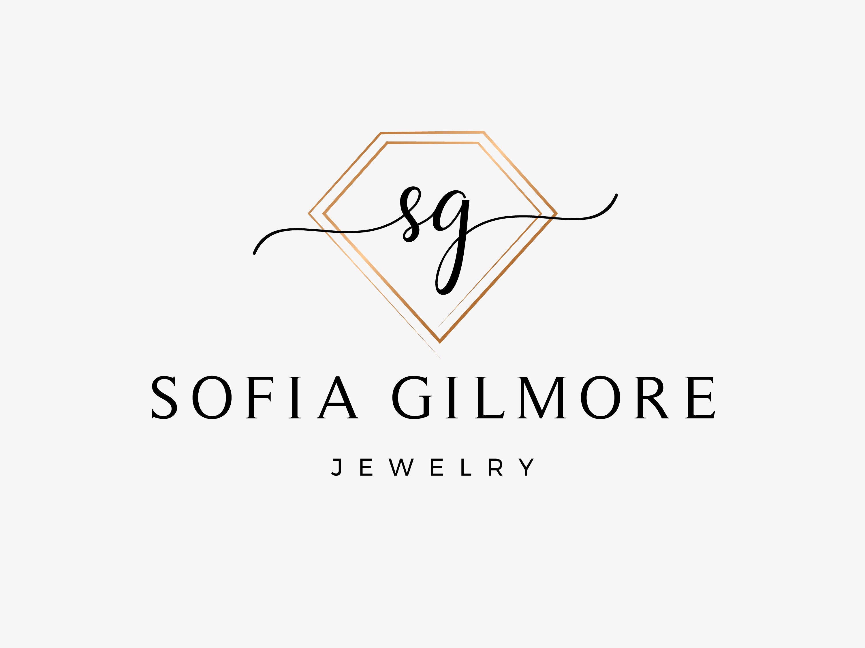 bijouterie logo jewelry logo Premade logo jewel logo ooak initial logo ...