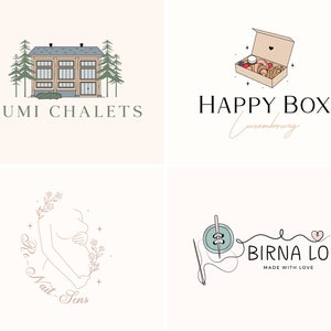 Custom Hand Drawn Logo Design for Business, Logo Design, Branding Logo ...