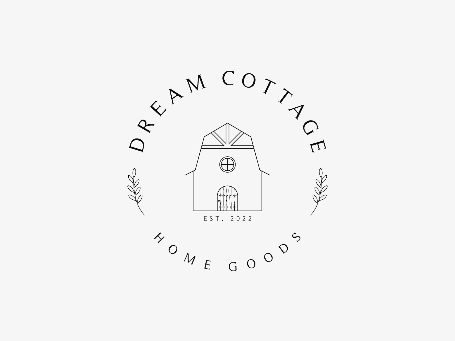 Farmhouse Logo Cottage House Logo Barn Logo House Logo - Etsy