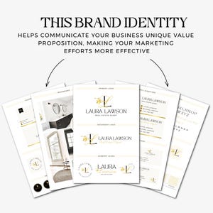 Real Estate Branding Kit, Realtor Logo Designs, Editable Canva Template ...