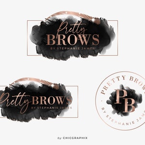 Brow Logo, Eyebrows Logo, Microblading Logo, Beauty Logo, Premade Logo ...