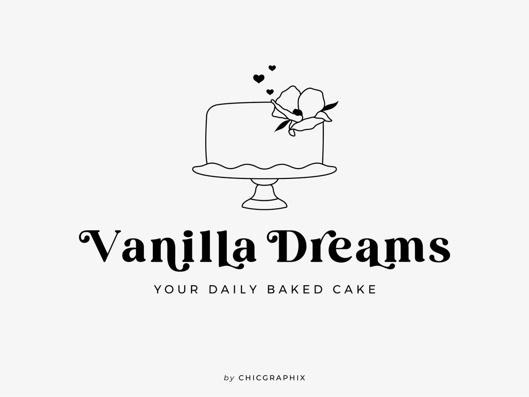 Bakery Logo Design, Cake Logo, Baker Logo Design, Kitchen Logo, Baking ...