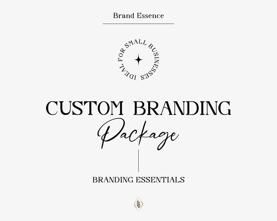 Custom Branding Package, Brand Identity for Small Businesses, Custom ...