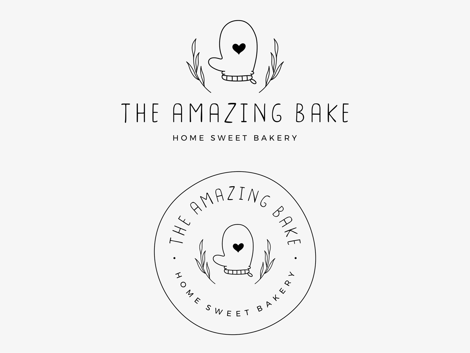 Bakery Logo Design Oven Mitt Logo Baker Logo Bakery Shop - Etsy