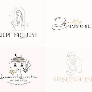 Custom Hand Drawn Logo Design for Business, Logo Design, Branding Logo ...
