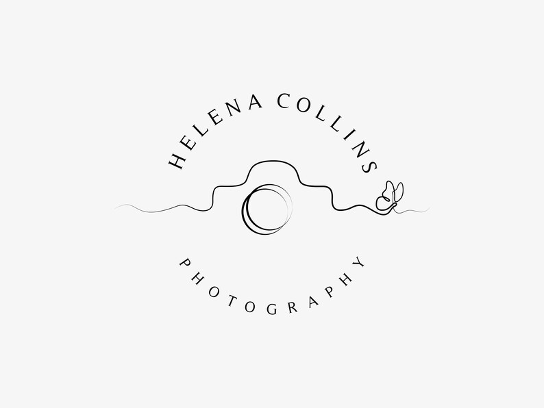 Photography Logo Design Camera Logo Custom Logo Watermark | Etsy