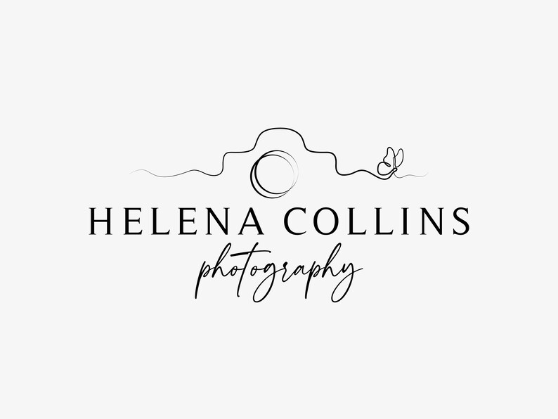 Photography Logo Design Camera Logo Custom Logo Watermark - Etsy