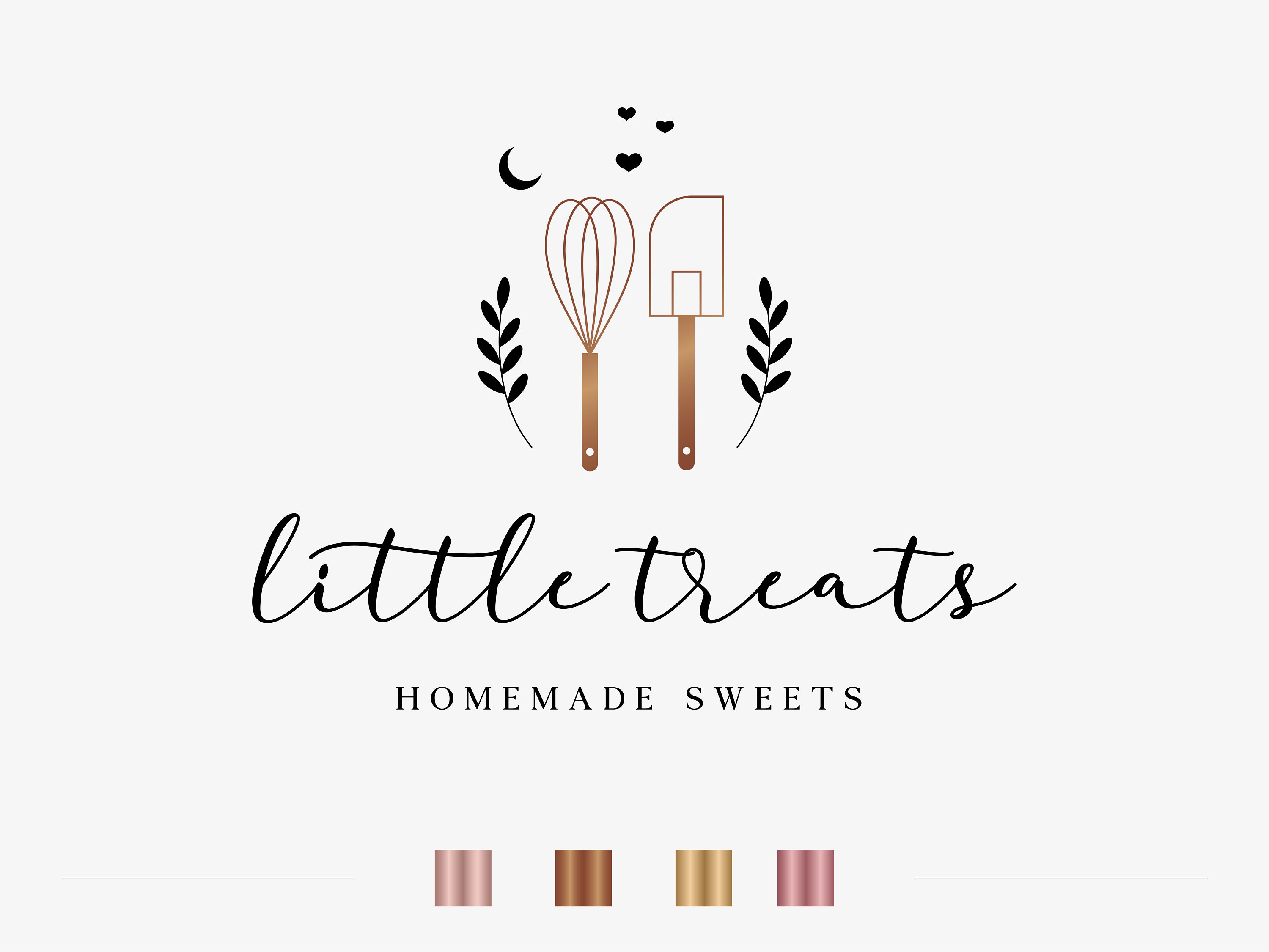 Paper & Party Supplies Premade Logo Baking Logo Bakery Logo Whisk Logo ...