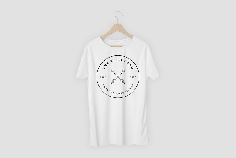 Round Stamp Logo Design DIY Logo Badge Logo Stamp Logo - Etsy