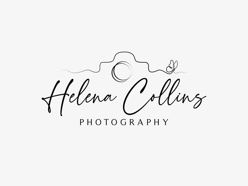 Photography Logo Design Camera Logo Custom Logo Watermark | Etsy