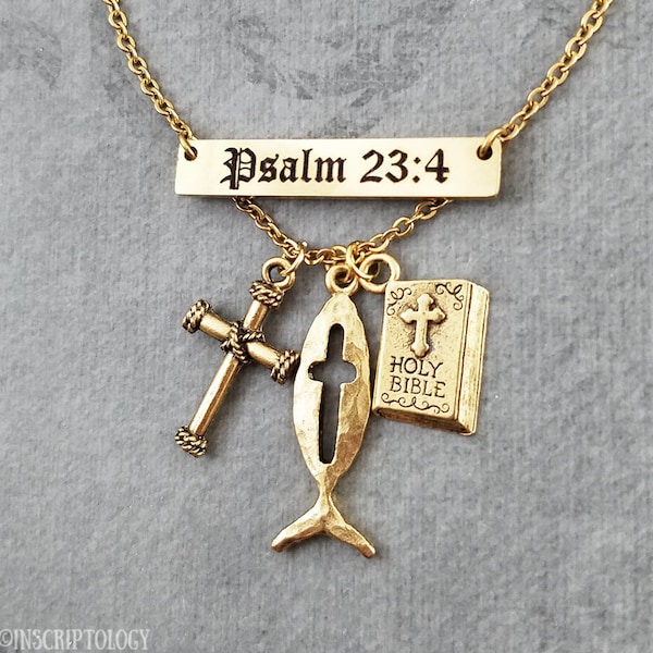Scripture Necklace - Etsy