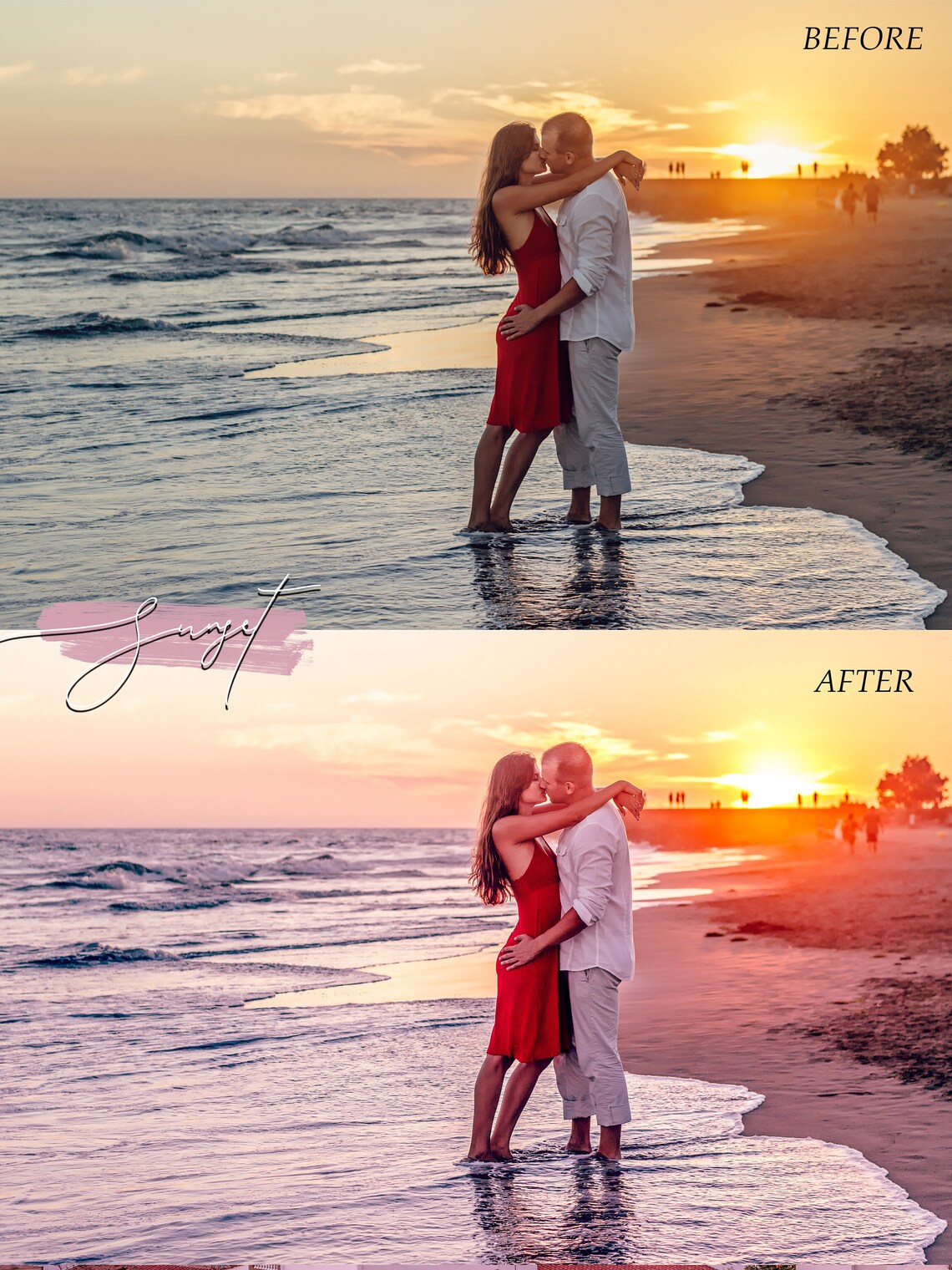 Lightroom Mobile Presets Sunset Presets Photo Purple - Etsy