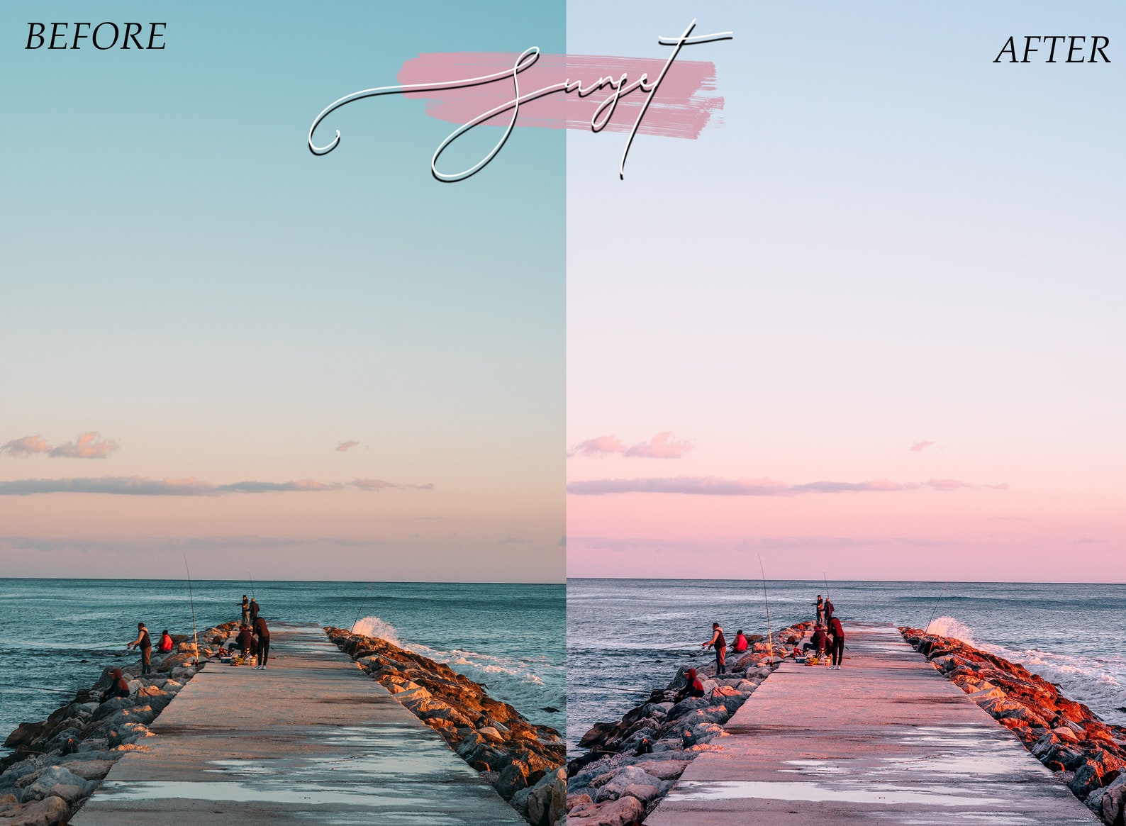 Lightroom Mobile Presets Sunset Presets Photo Purple - Etsy