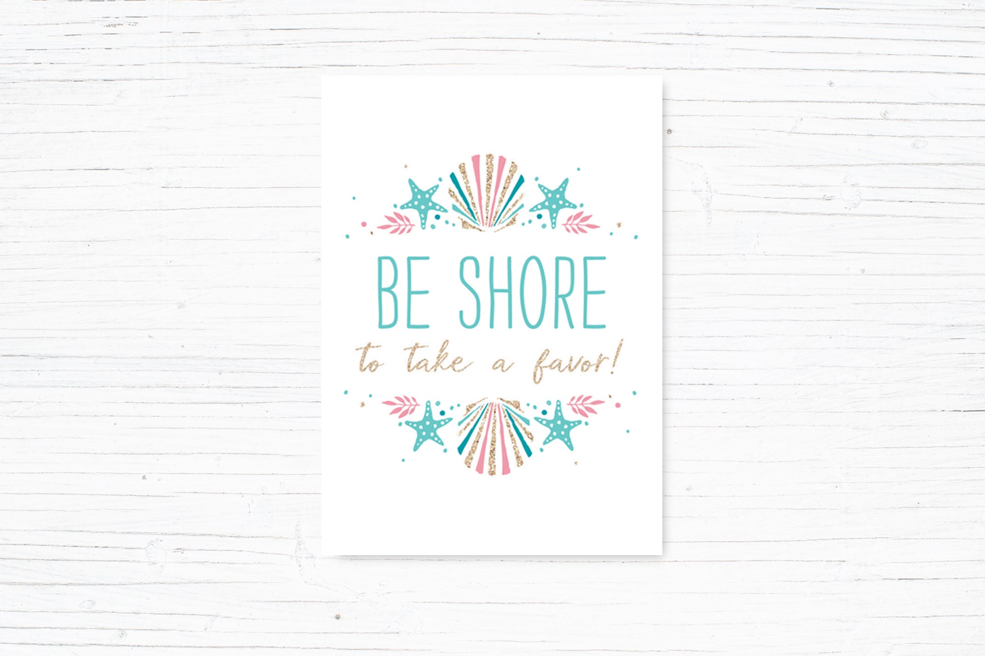 Beach Bridal Shower Signs, Table Signs, Beach Theme Shower, Nautical ...