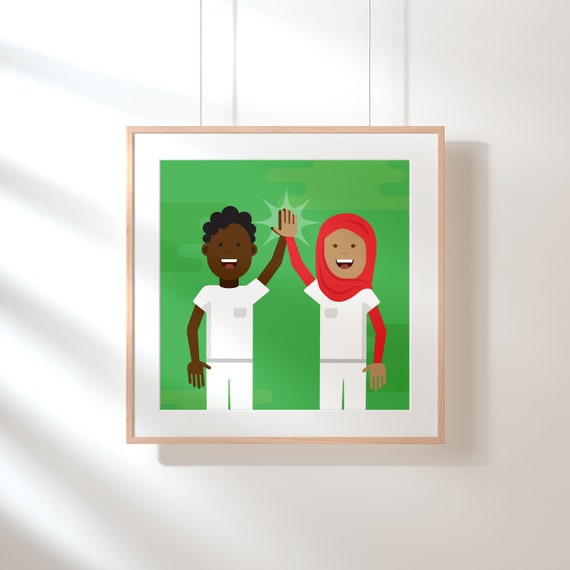 Equal Strength 8x8 Print for Children's Room - Etsy