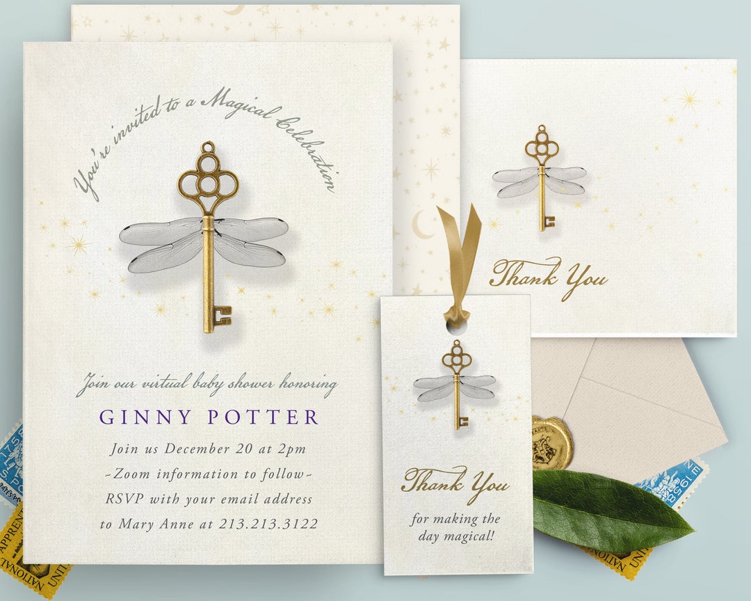 Magical Printable Invitation Pack | Magical Wizard Party | | Editable ...