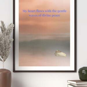 Ocean Spiritual Wall Art Printable, Coastal Quote, Digital Download ...