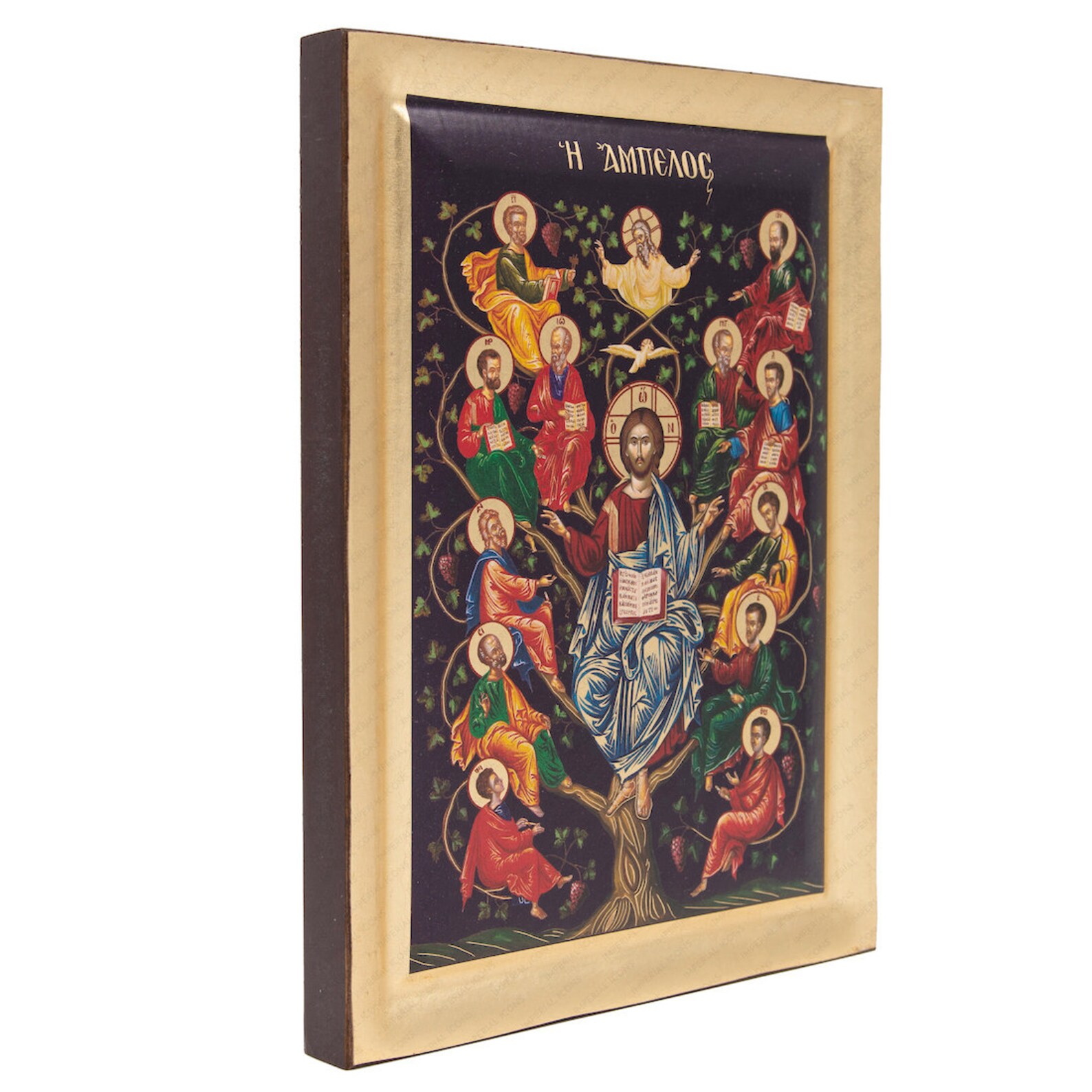 Jesus Christ Tree of Life the Vine Handmade Recessed Panel | Etsy