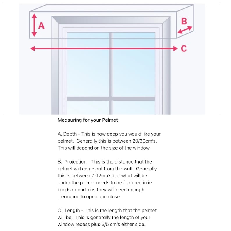 Bespoke Made to Measure Padded Box Pelmet - Etsy UK
