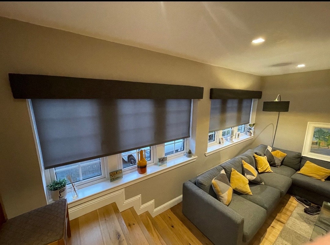 Bespoke Made to Measure Padded Box Pelmet - Etsy UK