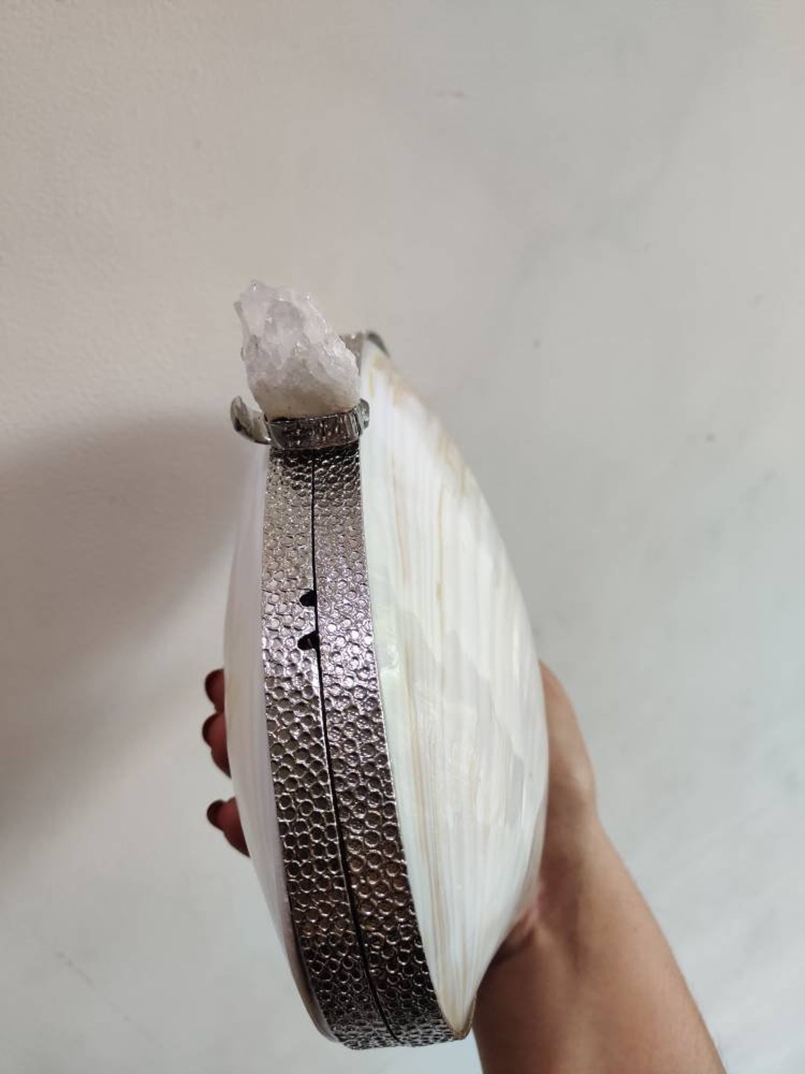 Dual Shell Clutch With Sling Chain - Etsy