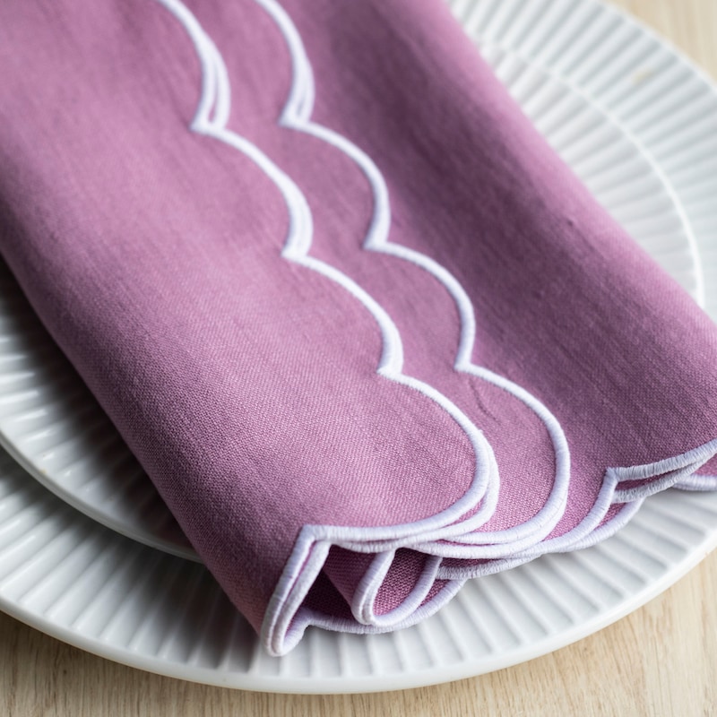 Lilac Napkins - Etsy
