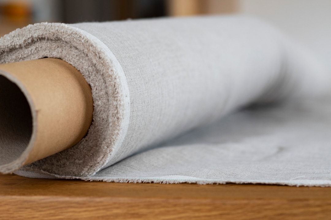 Natural Linen Fabric by the Yard, Pure 100% Linen, Washed Linen for ...