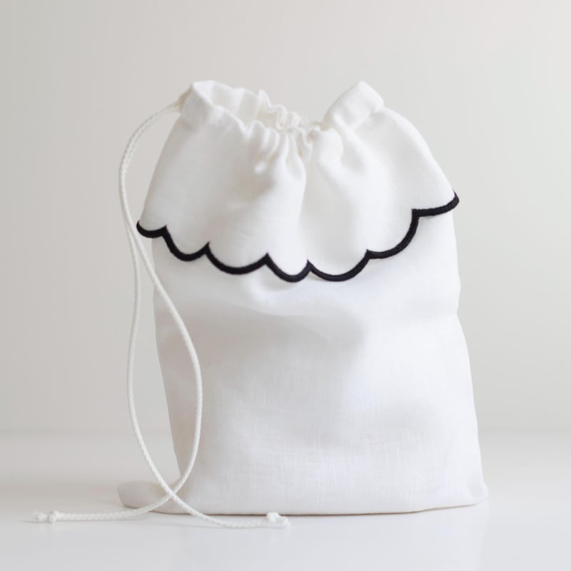 Linen Drawstring Bag - Etsy