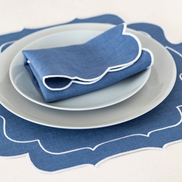 Sky Blue Linen - Etsy