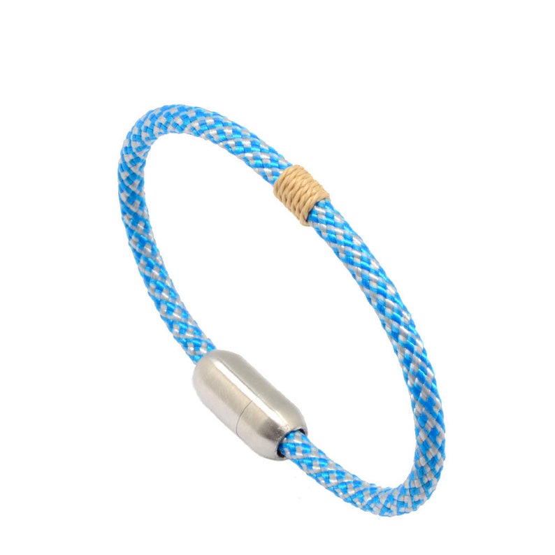 Pulsera Fortune simple cordón e hilo beige - Etsy México