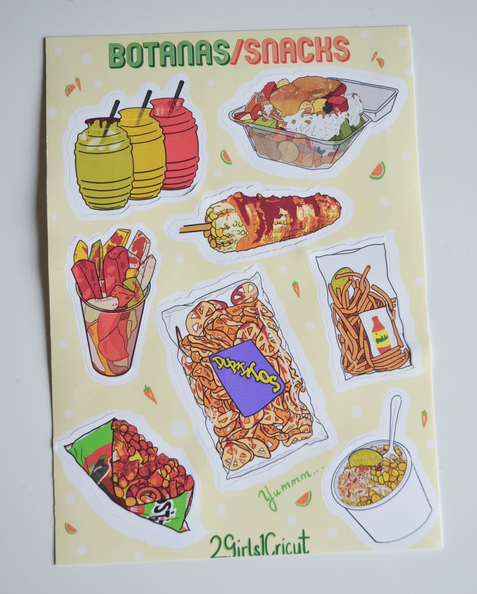 Botanas/snacks - Etsy