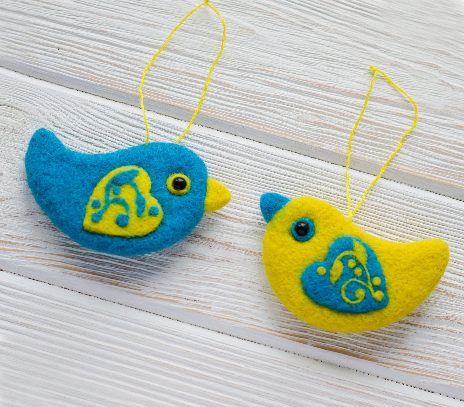 Ukrainian Christmas Ornaments Ukrainian Gifts Ukraine Blue Yellow ...