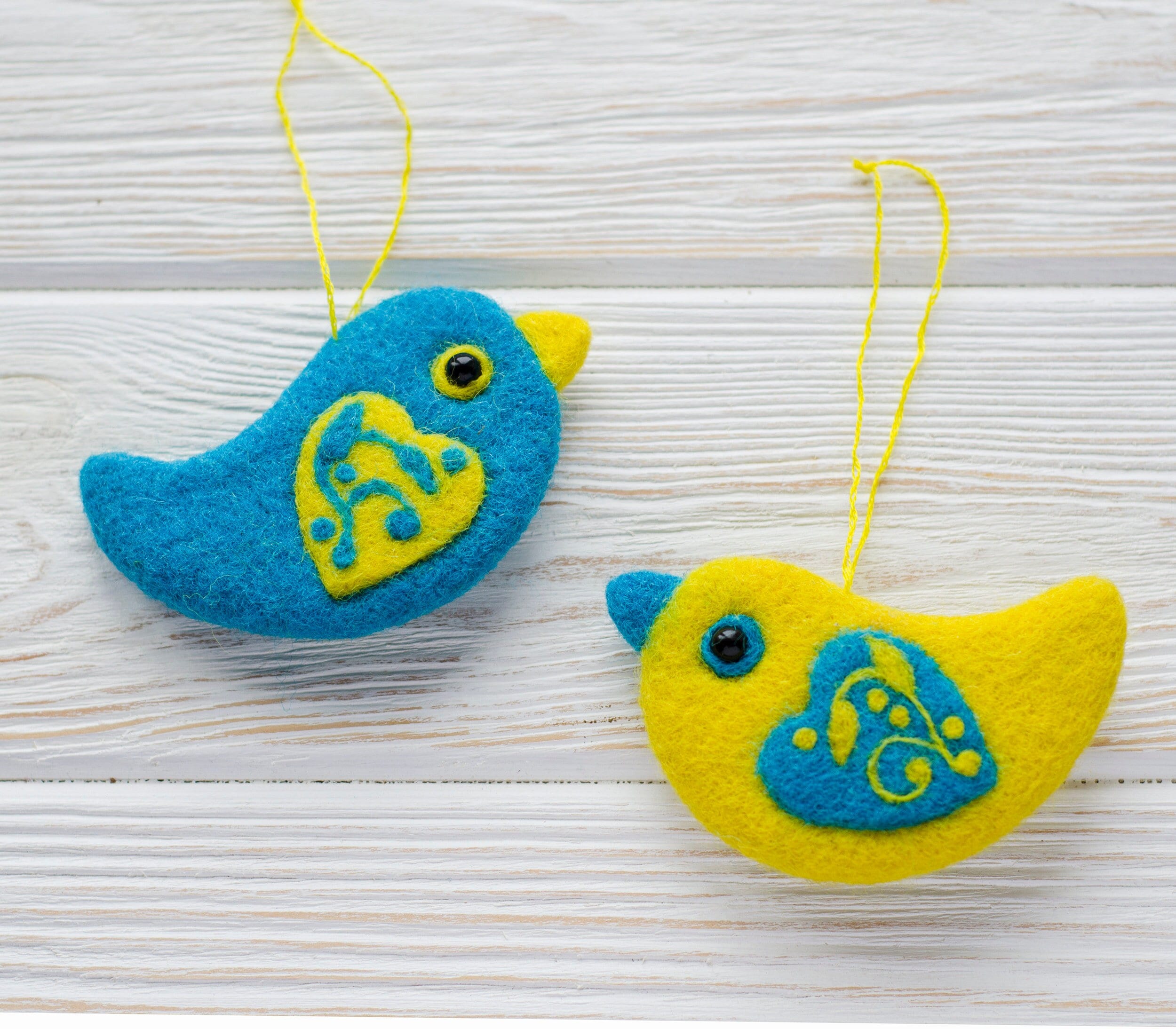Ukrainian Christmas Ornaments Ukrainian Gifts Ukraine Blue Yellow ...