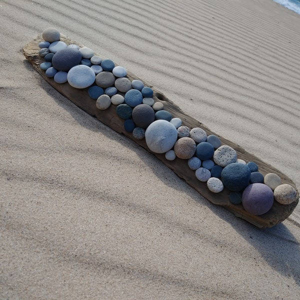 Beach Stone Art - Etsy