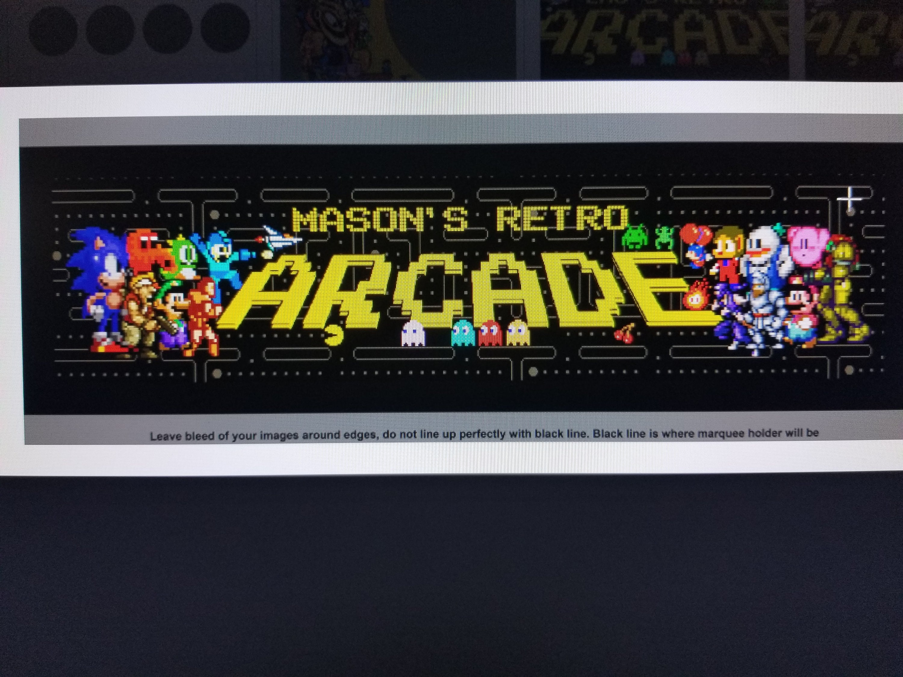 Retro Arcade Pixel Artwork - Video Game Arcade Bartop Pixel Character ...