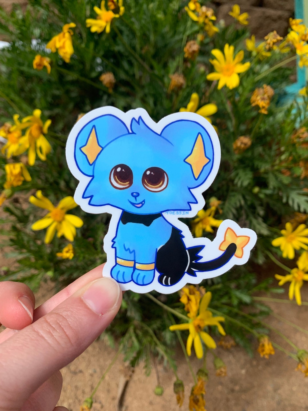 Pokémon Shinx Vinyl Sticker Decal Nintendo Switch - Etsy