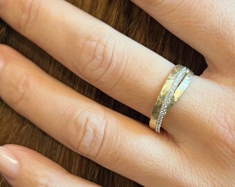 Matte Gold Ring - Etsy