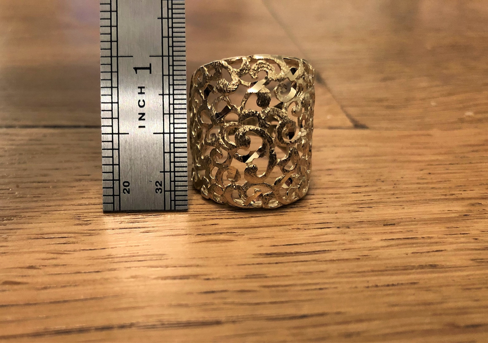 14K Gold Chunky Ring for Women Gold Long Ring Bohemian Ring | Etsy