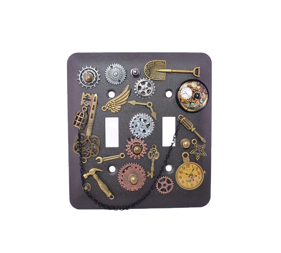 Steampunk / Industrial Themed 3D Dimensional Oversized Light Switch ...