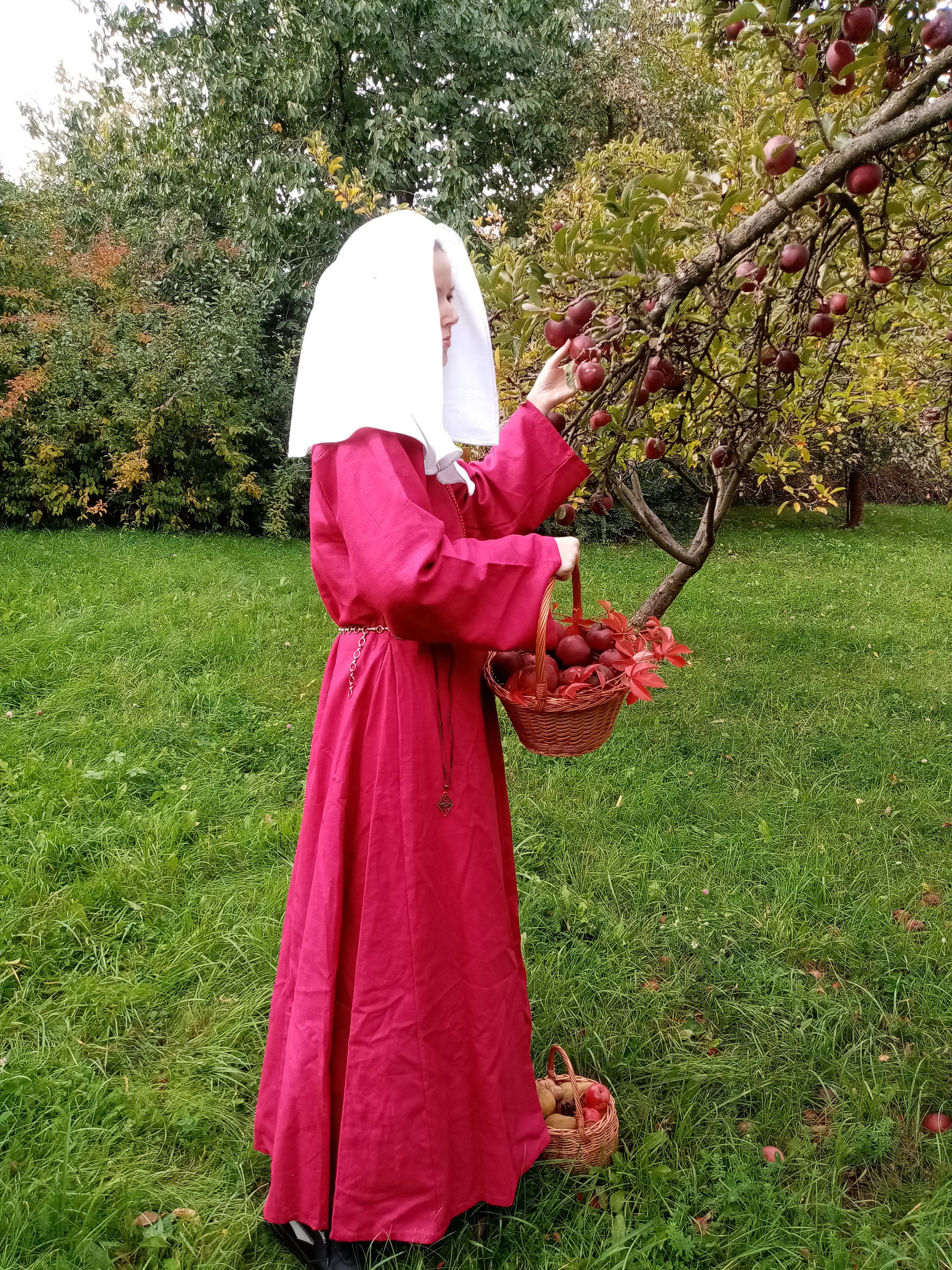 St. Birgitta's Cap Coif and Veil| Medieval| Renaissance| Living History ...