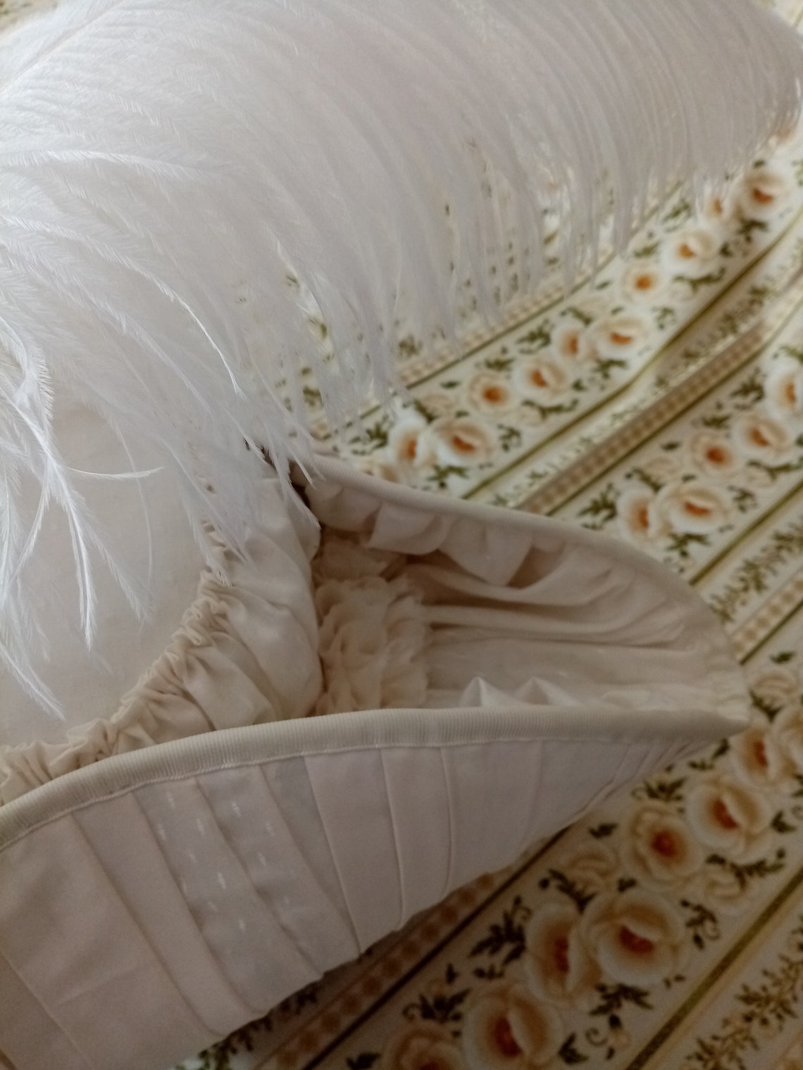 Cream Silk Lolita Rococo Tricorn Hat Kawaii Jfashion Marie - Etsy