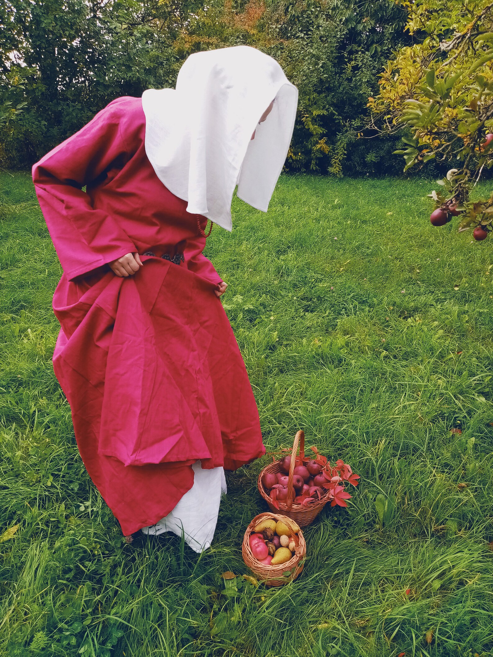 St. Birgitta's Cap Coif and Veil| Medieval| Renaissance| Living History ...