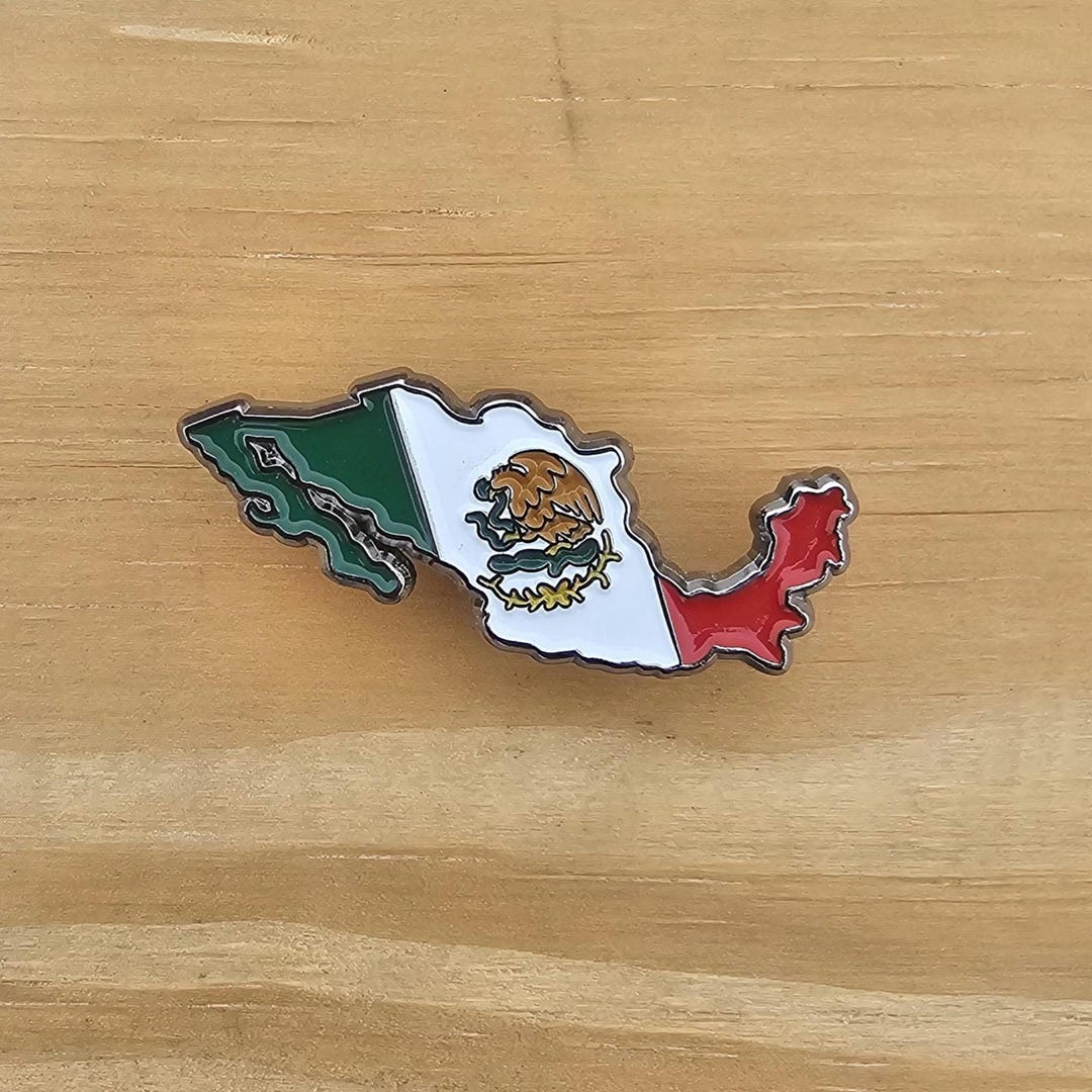 Mexico Enamel Pin - Etsy