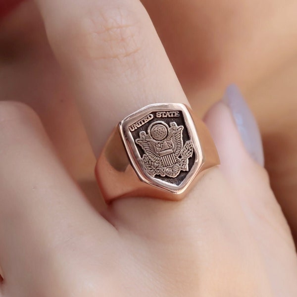 Military Rings for Men - Etsy