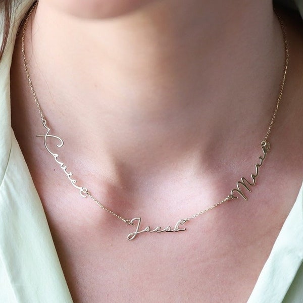 14k Gold Monogram - Etsy