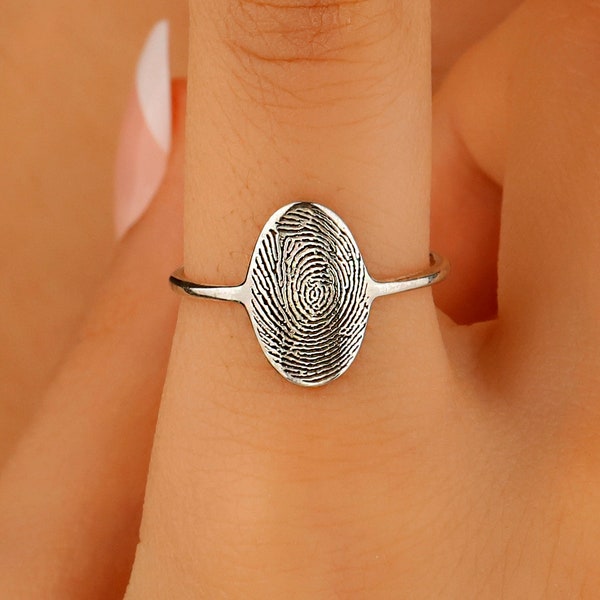 Fingerprint Ring - Etsy