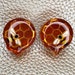 Honey Bee Plugs 19mm-25mm With Bee's Honeycombs, Dripping Honey, Pair ...