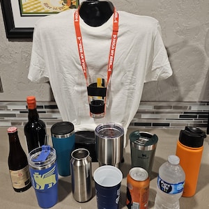 Beer Festival Lanyard Glass Harness Sling “hold My Beer” Pint Beerfest ...