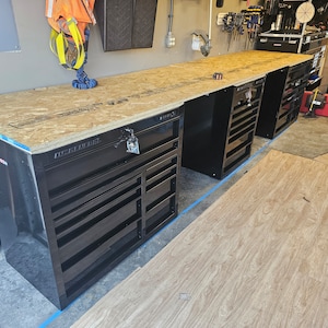 Riser Feet Blocks for Harbor Freight US General Series 3 & 1 Tool Boxes ...