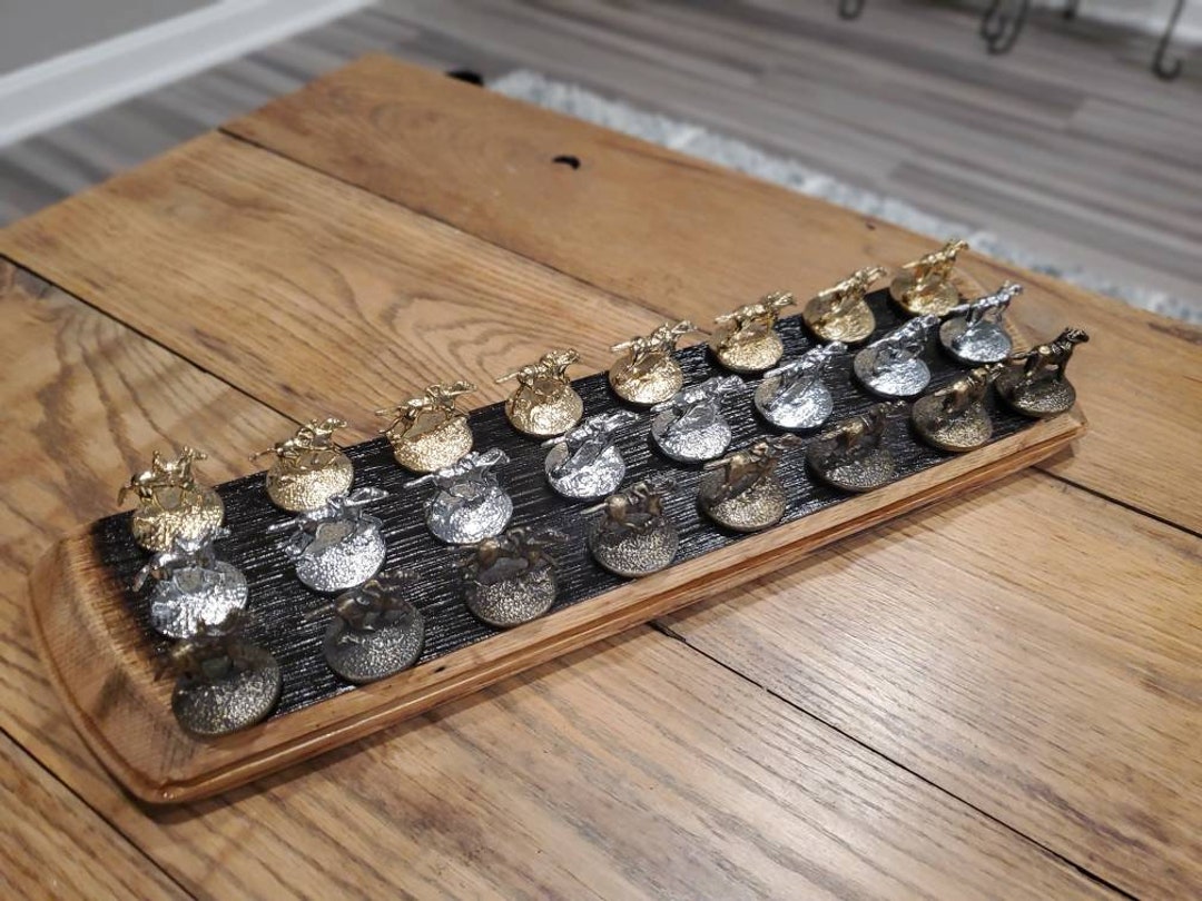 1/2/3 Row Blanton's Bourbon Stopper Display. the HOME Stretch Barrel ...